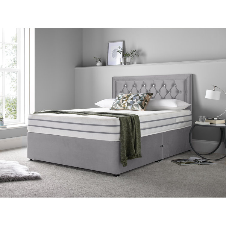 Rosdorf Park Muskingum Memory Foam Divan Bed Set Reviews Wayfair